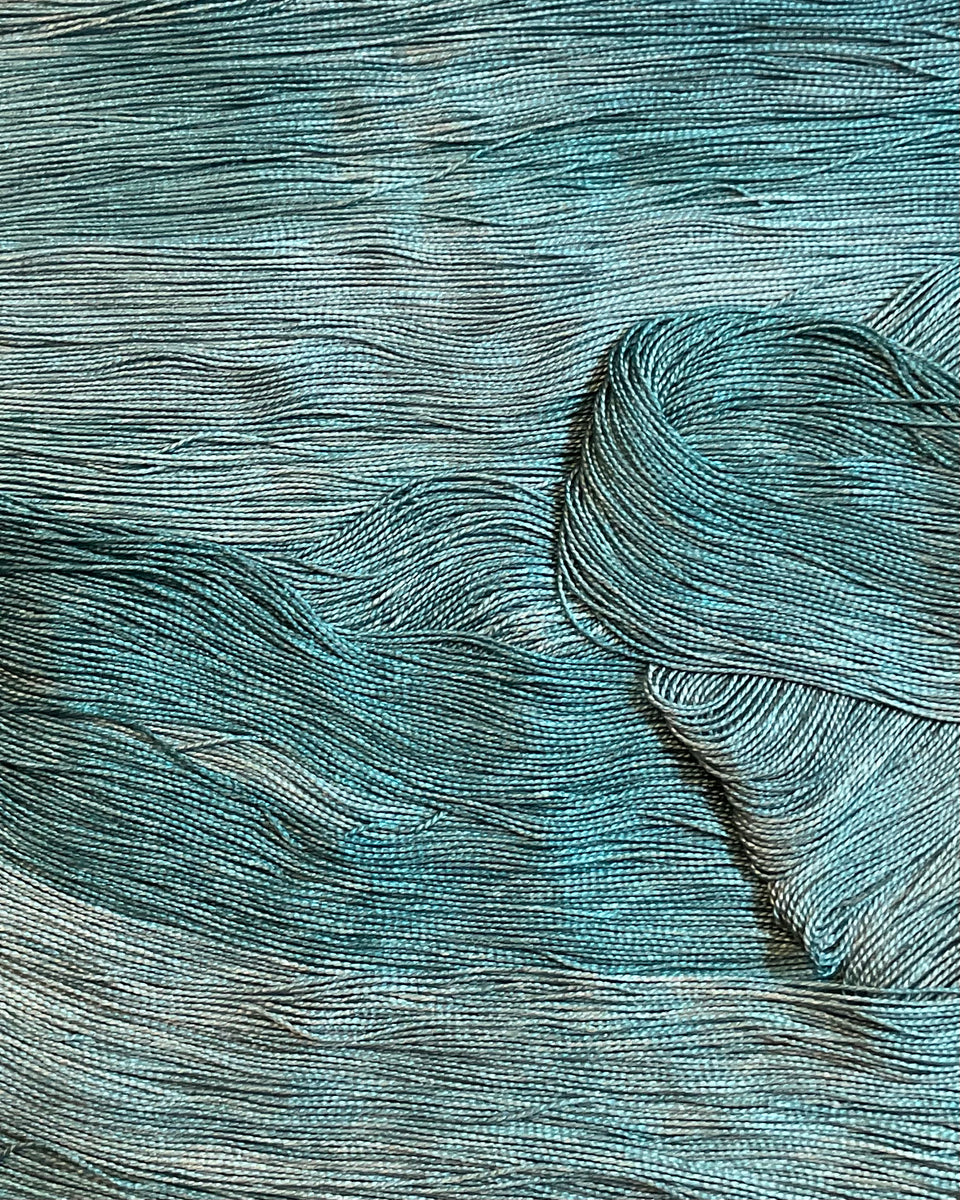Aquamarine - Luxury Silk Line – Beach Bunny Yarns