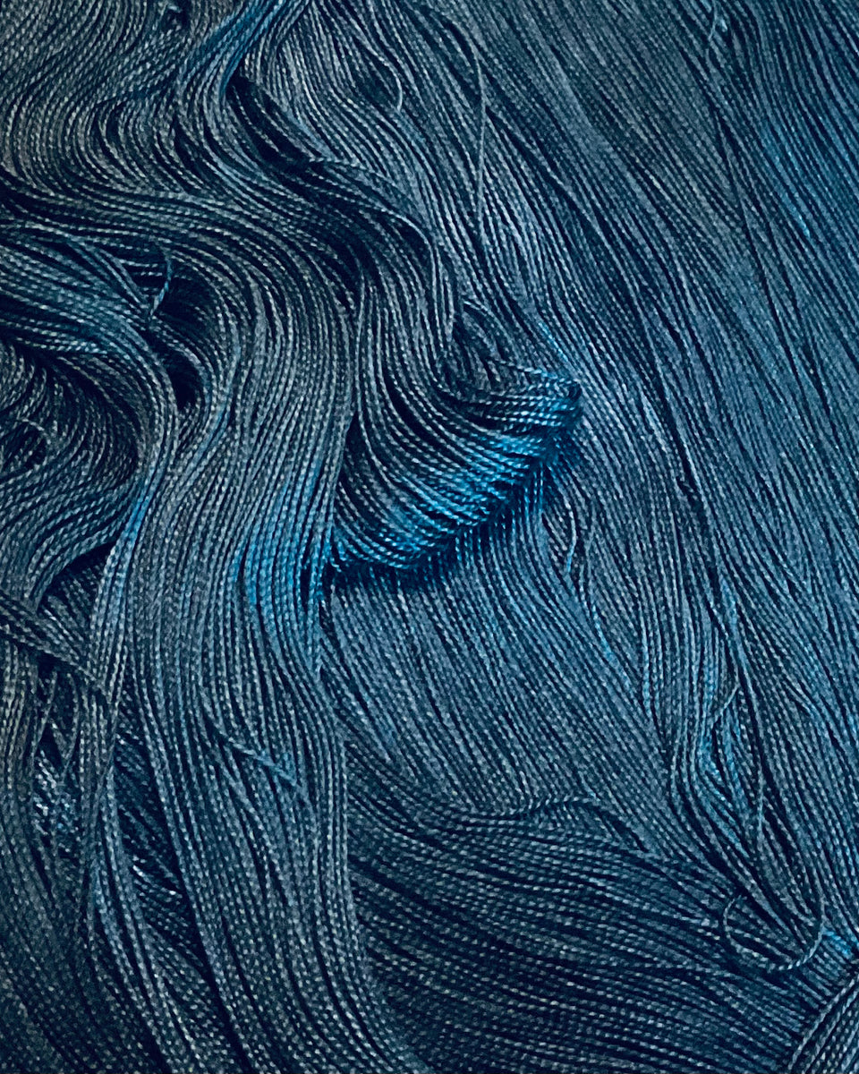 Sapphire - Luxury Silk Line – Beach Bunny Yarns